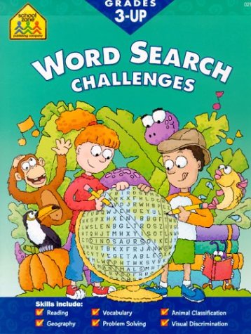 Word Search Challenges Grades 3-4 I Know It Workbook: Hoffman, Joan ...