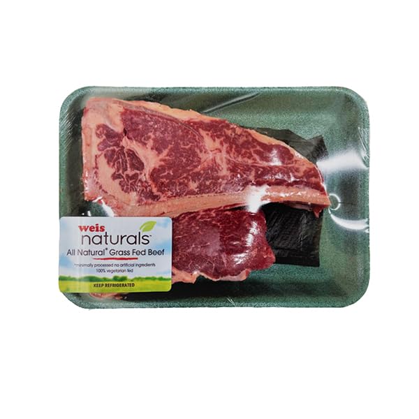 Amazon.com: Weis Quality, Weis Naturals Grass Fed Porterhouse Steak ...