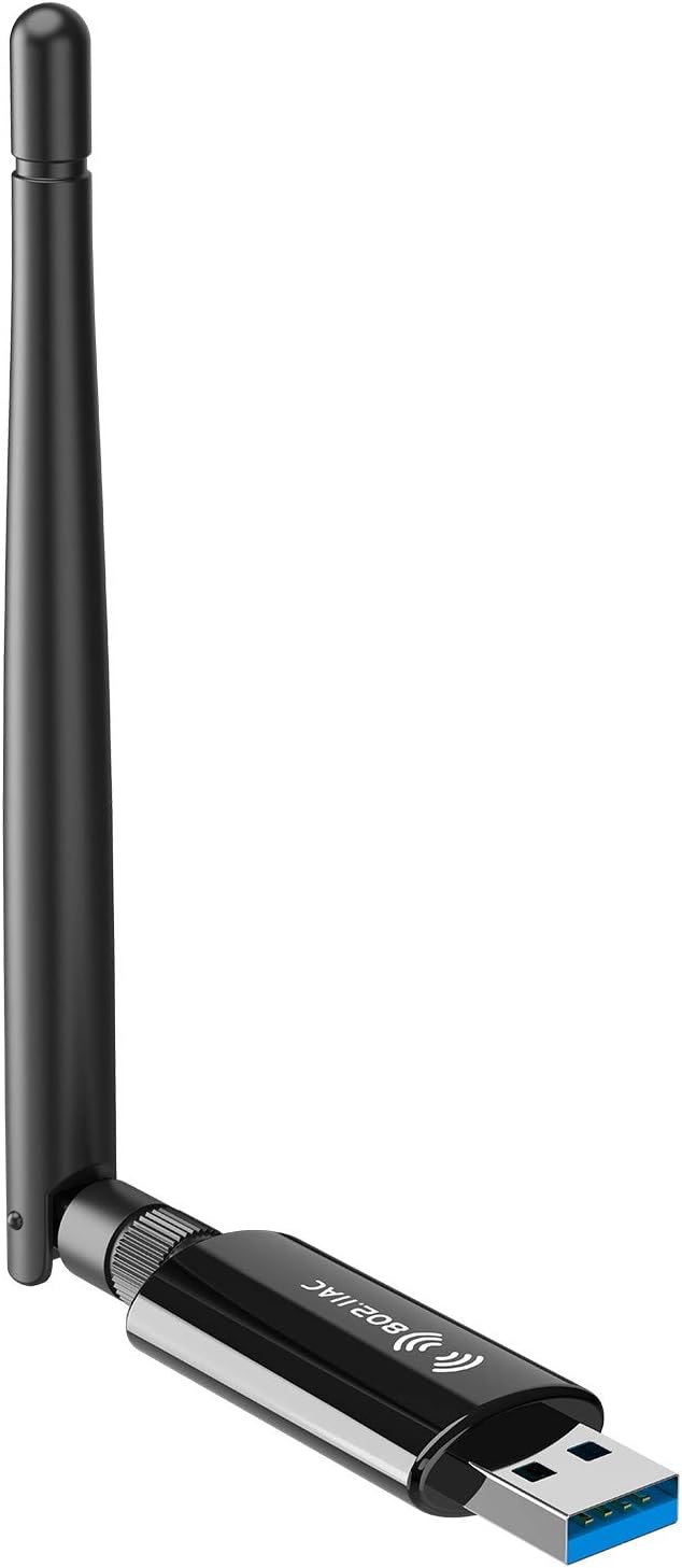 Amazon.com: Nineplus Wireless USB WiFi Adapter for Desktop & Laptop ...