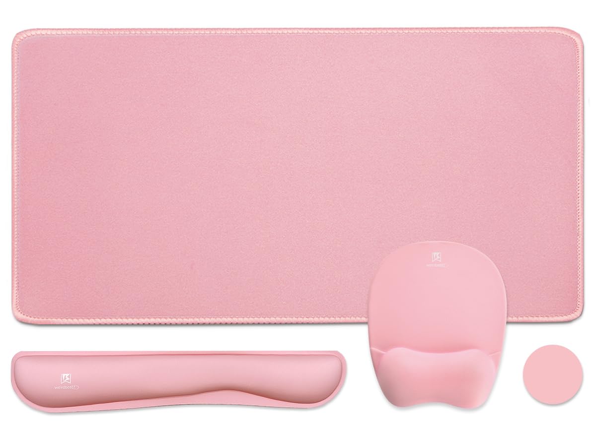 Amazon.com : Keyboard Wrist Rest Large Mouse Pad Wrist Support for ...