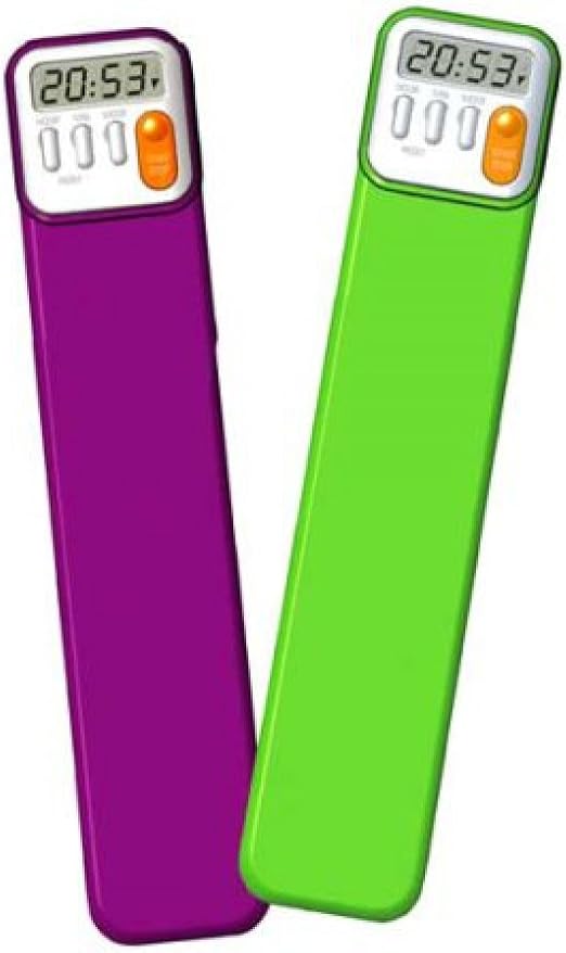 Amazon.com: Mark My Time Book Mark and Digital Timer (2 pack) : Office ...