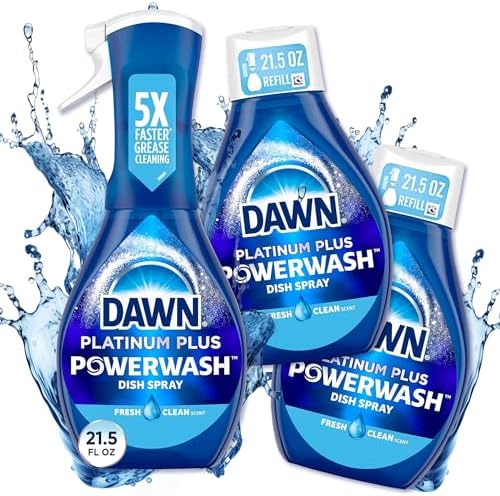 Amazon.com: Dawn Platinum Powerwash Dish Spray, Dish Soap, Fresh Scent ...
