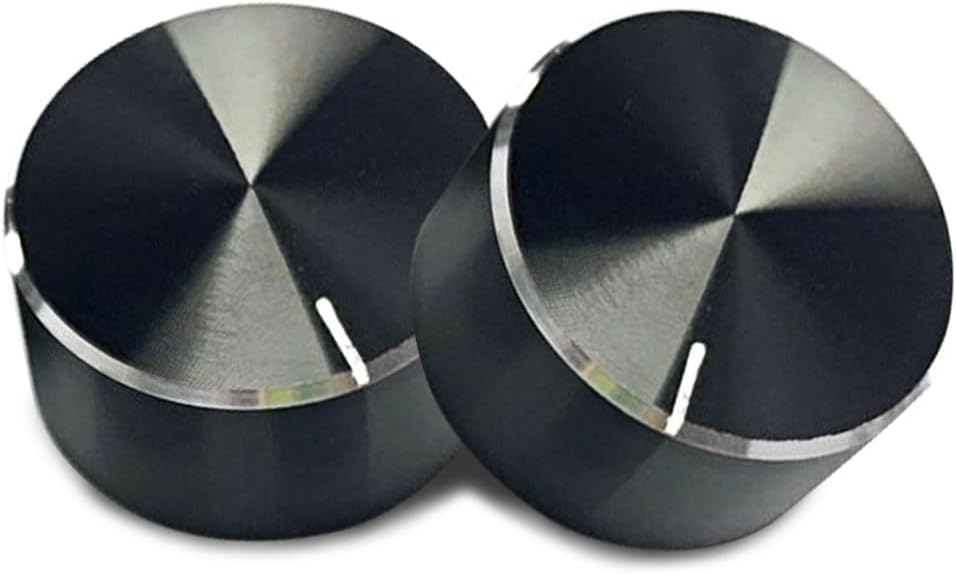 Amazon.com: IBYZSO 2Pcs Aluminum Control Knob - 6mm D-Shaft & Split ...