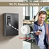 Amazon.com: 32 Key Lock Box Wall Mount, Smart Key Cabinet One Time ...