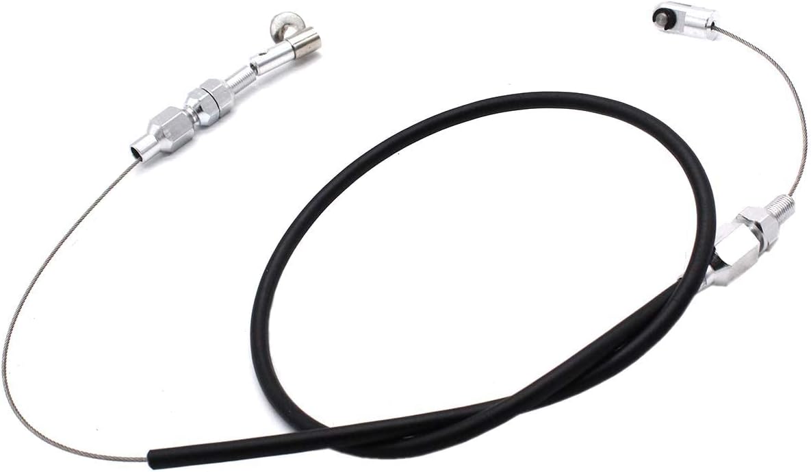 GSKMOTOR 24" Universal Adjustable Throttle Cable Assembly - Black ...
