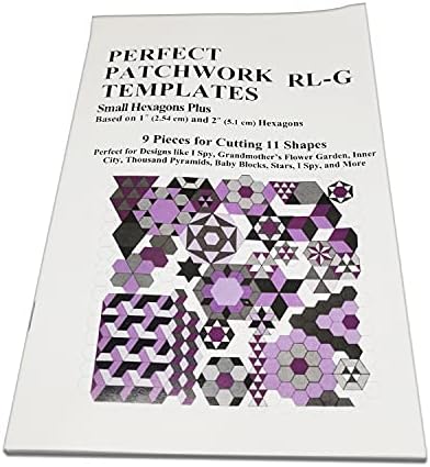 Amazon.com: YICBOR Patchwork Rulers and Templates Hexagons Rulers for ...