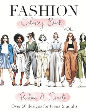 Amazon.com: Scandi fashion coloring book, Emmzonn: Fashion ...