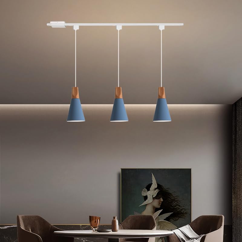 J Track Pendant Lighting Landing Light Iron Circular Pendant Light