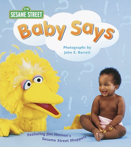 Amazon.com: Baby Says (Sesame Street Baby Photo Board Books ...