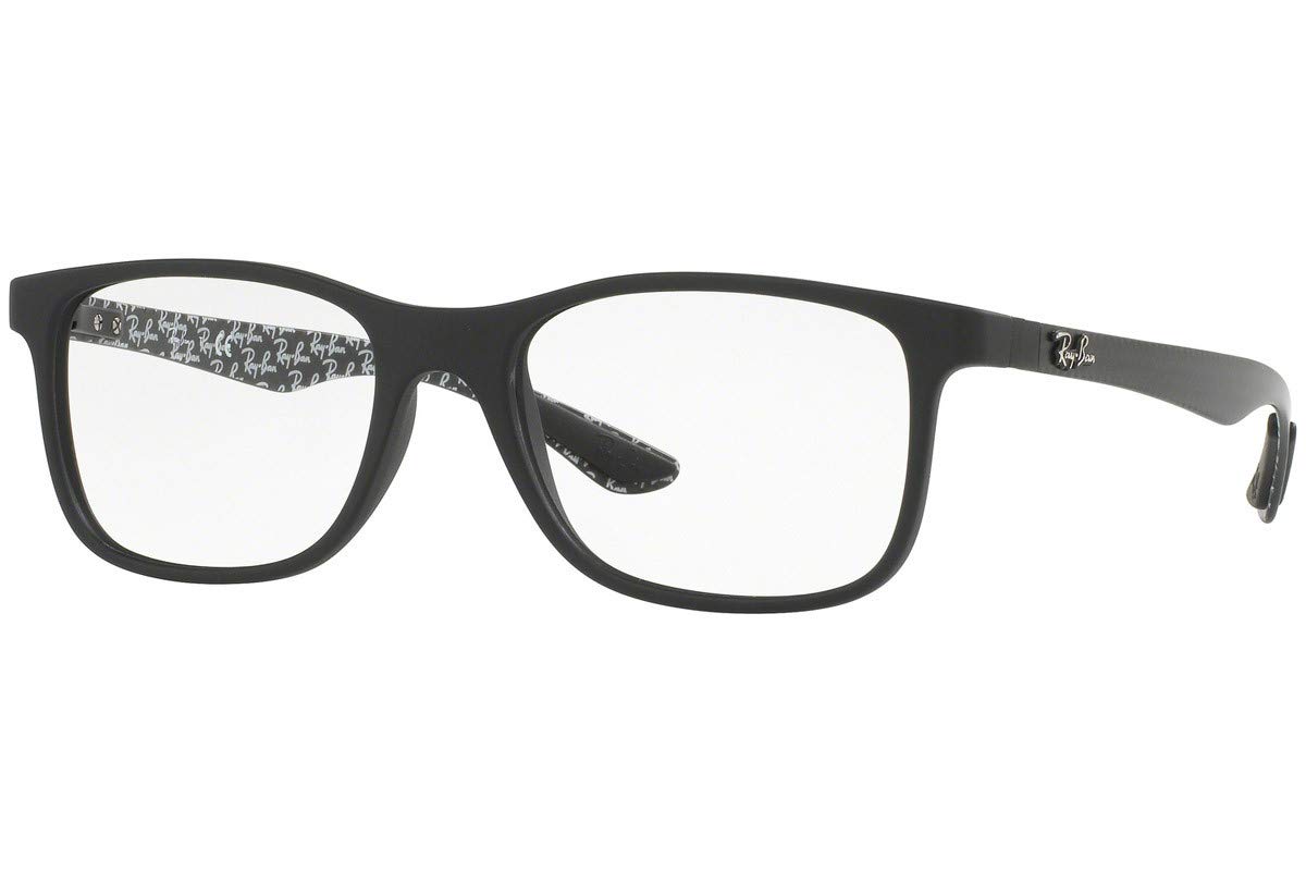Ray-Ban RX8903 Square Carbon Fibre Eyeglass Frames, RX8903 5263 53 mm ...
