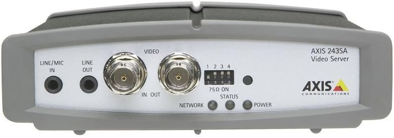 Amazon.com: Axis 243SA Video Server Full Frame Rate Video : Electronics