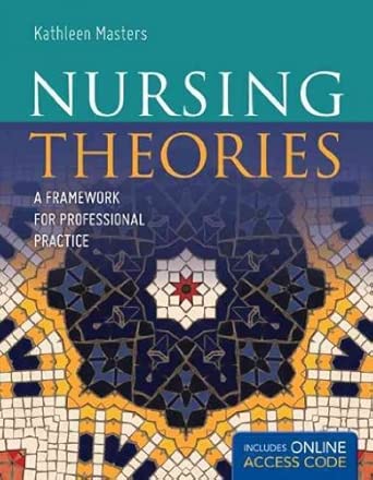 Nursing Theories: A Framework for Professional Practice (Masters ...