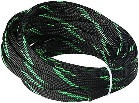 Romon 3M Manchon de Cache Câble, 13-20mm Réglable Gaine Câble Tressée ...