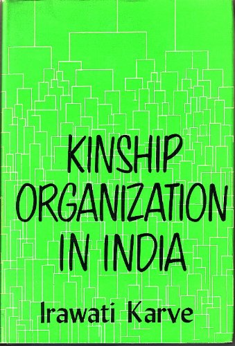 Kinship Organization in India: Karve, Irawati: Amazon.com: Books