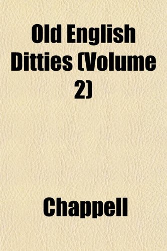 Old English Ditties (Volume 2) : Amazon.in: Books