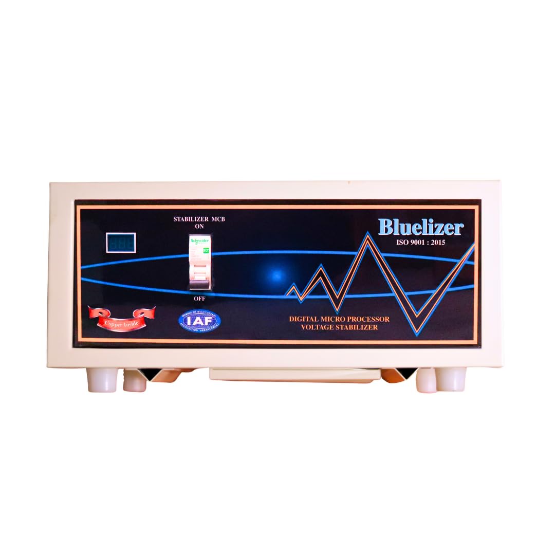 BLUELIZER 6 KVA Mainline Stabilizer Working Range (50-300 V) 5000 W ...