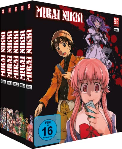 Mirai Nikki - Gesamtausgabe - Bundle - Vol.1-5 - [Blu-ray]: Amazon.de ...