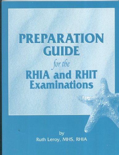 Amazon.com: Preparation Guide for the Rhia and Rhit Examinations ...
