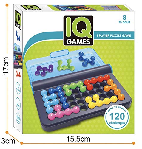 IntelloPlay IQ Games (Puzzles of 3D Blocks) Cognitive Skill-Building ...