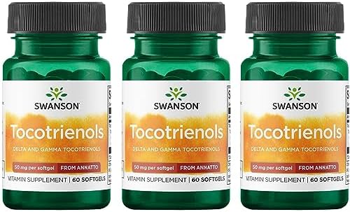 Amazon.com: Swanson Deltagold Tocotrienols-Annatto Tocotrienols ...
