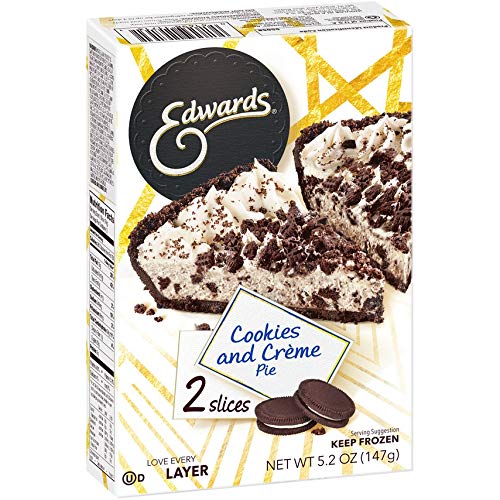 Amazon.com: Edwards Cookies and Creme Pie, 12 oz (Frozen) : Grocery ...