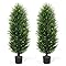 Amazon.com: Fencer Wire 3 Feet, 36 Inch Artificial Cedar Tree Set of 2 ...