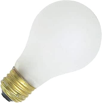 Bulbrite Incandescent A19 Medium Screw Base (E26) Light Bulb, 100 Watt ...