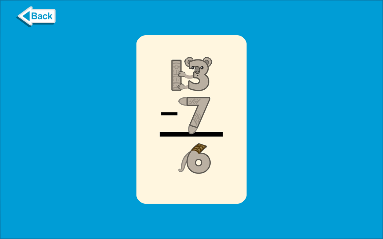 Meet the Math Facts - Subtraction Flashcards - App on Amazon Appstore