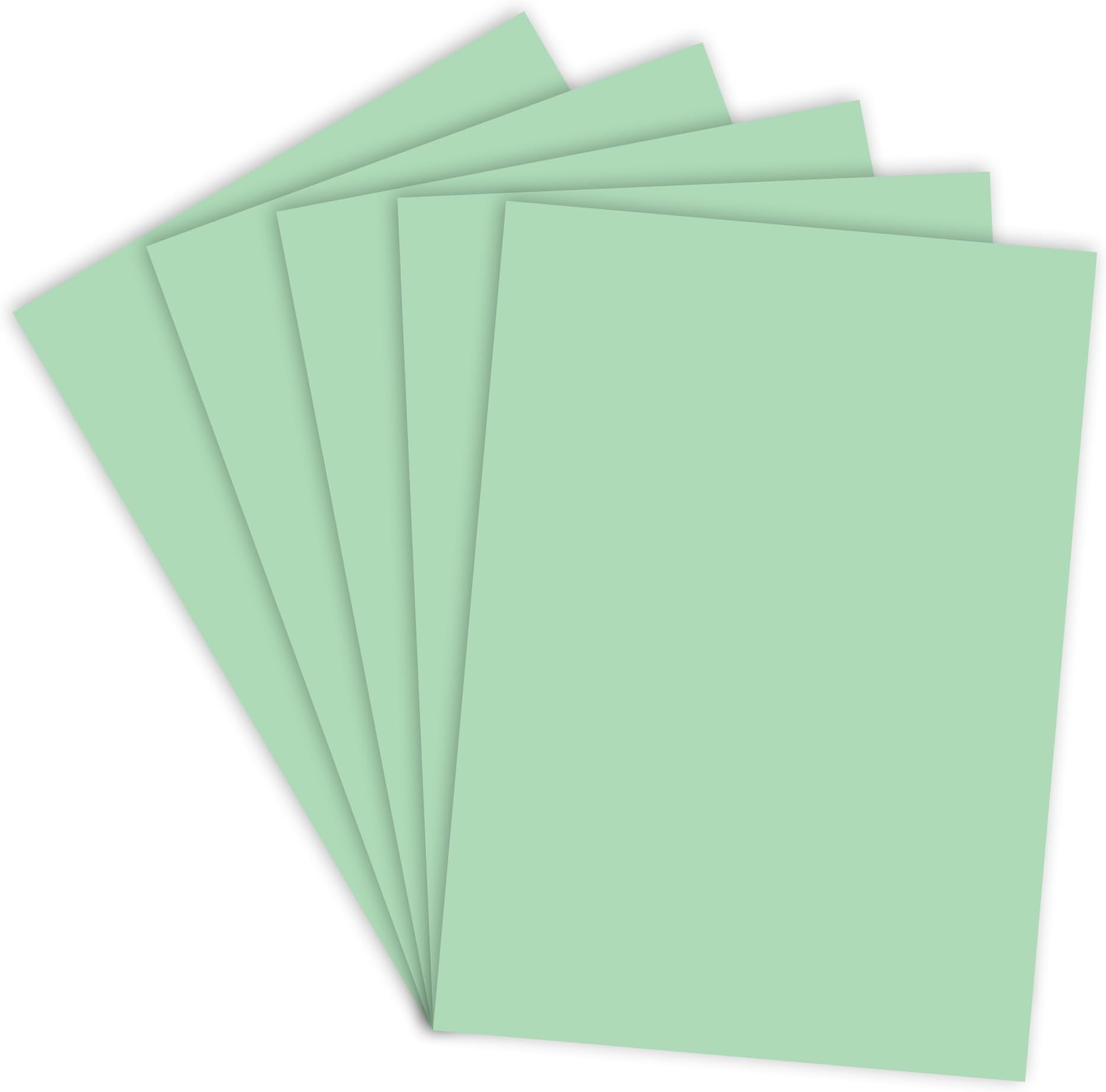 Lakeer A4 Pastel Color Paper- Pastel Green Colour, Pack of 100 Sheets ...