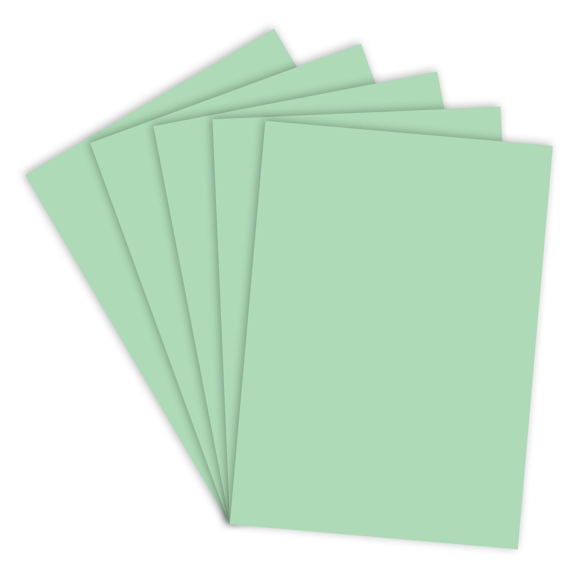Lakeer A4 Pastel Color Paper- Pastel Green Colour, Pack of 100 Sheets ...