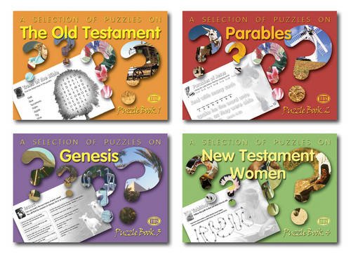 Amazon | Set of Four Scripture Puzzle Books: Genesis, Old Testament ...