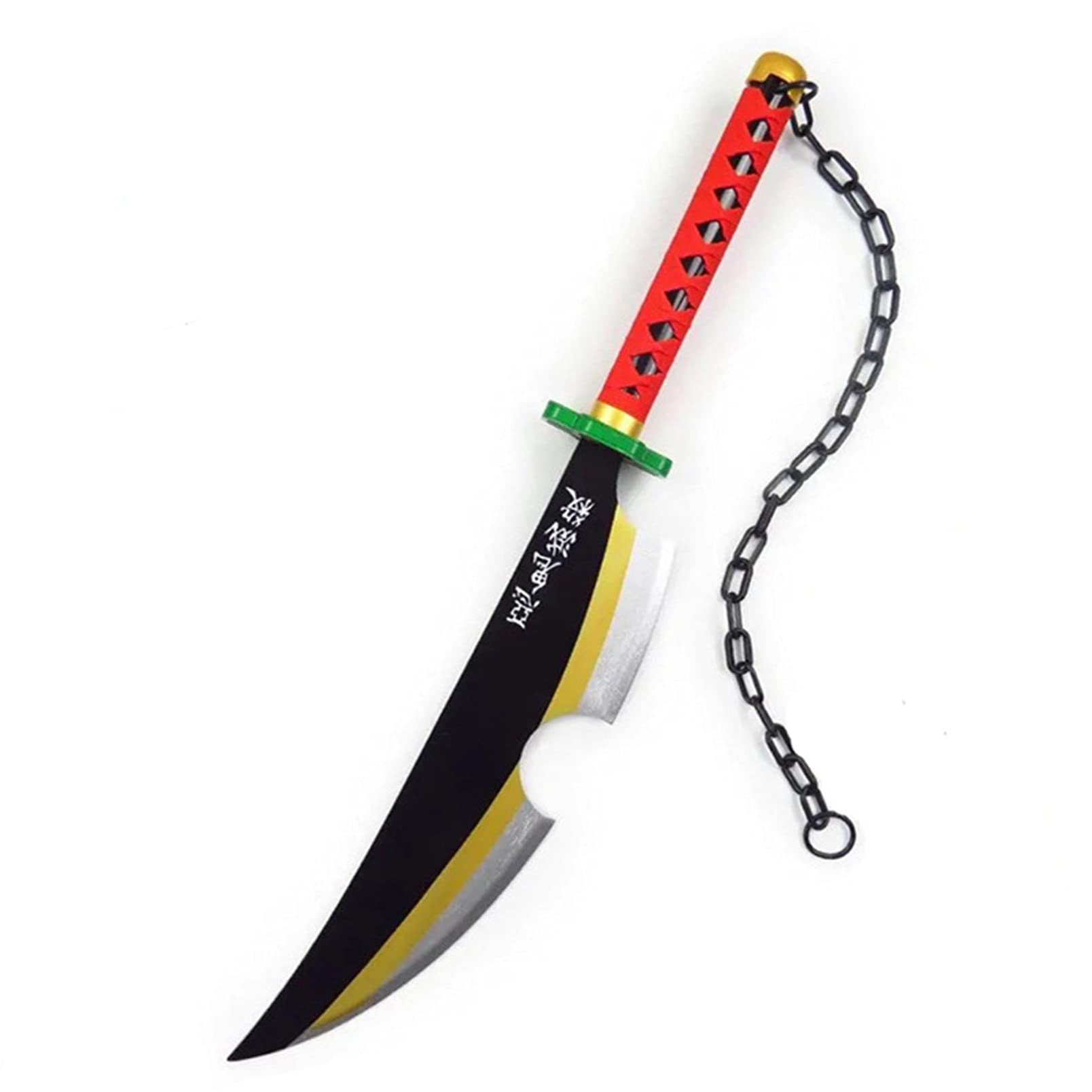 Buy FMBK666 Demon Slayer Blade Uzui Tengen Wooden Model 80CM Cosplay ...