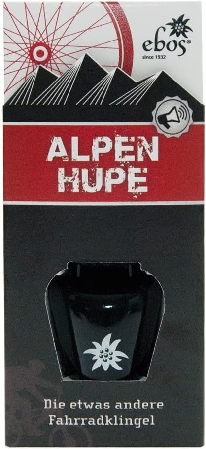 ebos Alpenhupe, a cowbell as a bicycle bell One-handed operation ...