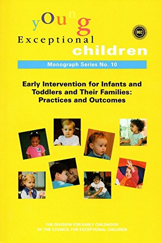 Amazon.com: Young Exceptional Children Monograph Series No. 10 : Early ...