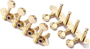 Amazon.com: CVUTOVO Mandolin Guitar Machine Heads Tuning Pegs Set with ...
