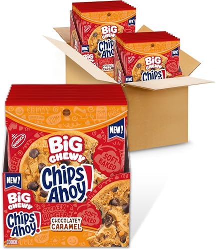 Amazon.com: CHIPS AHOY! Big Chewy Chocolate Chip Cookies, 14 Snack ...