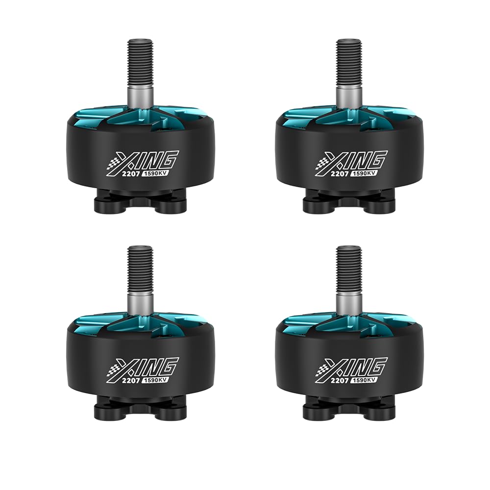 Amazon.com: iFlight 4pcs XING R5 2207 1590KV 4-6S FPV Motors 16x16mm ...