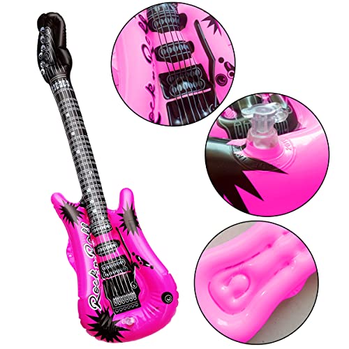 14 Pieces Inflatable Musical Instruments, Inflatable Guitar Saxophone ...