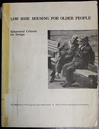 Low Rise Housing for Older People: Behavioral Criteria for Design ...