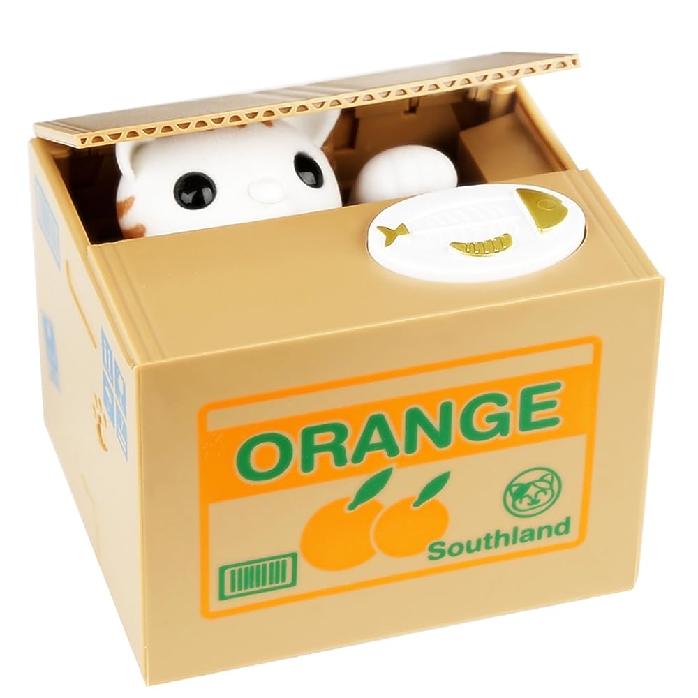 Kids' Money Banks, Money Box for Kids, Automatic Stealing Coin Piggy ...