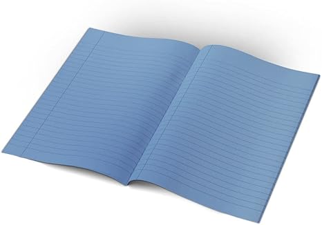The Dyslexia Shop A4 Lined Paper Exercise Book, 48-Pages 10mm Note ...