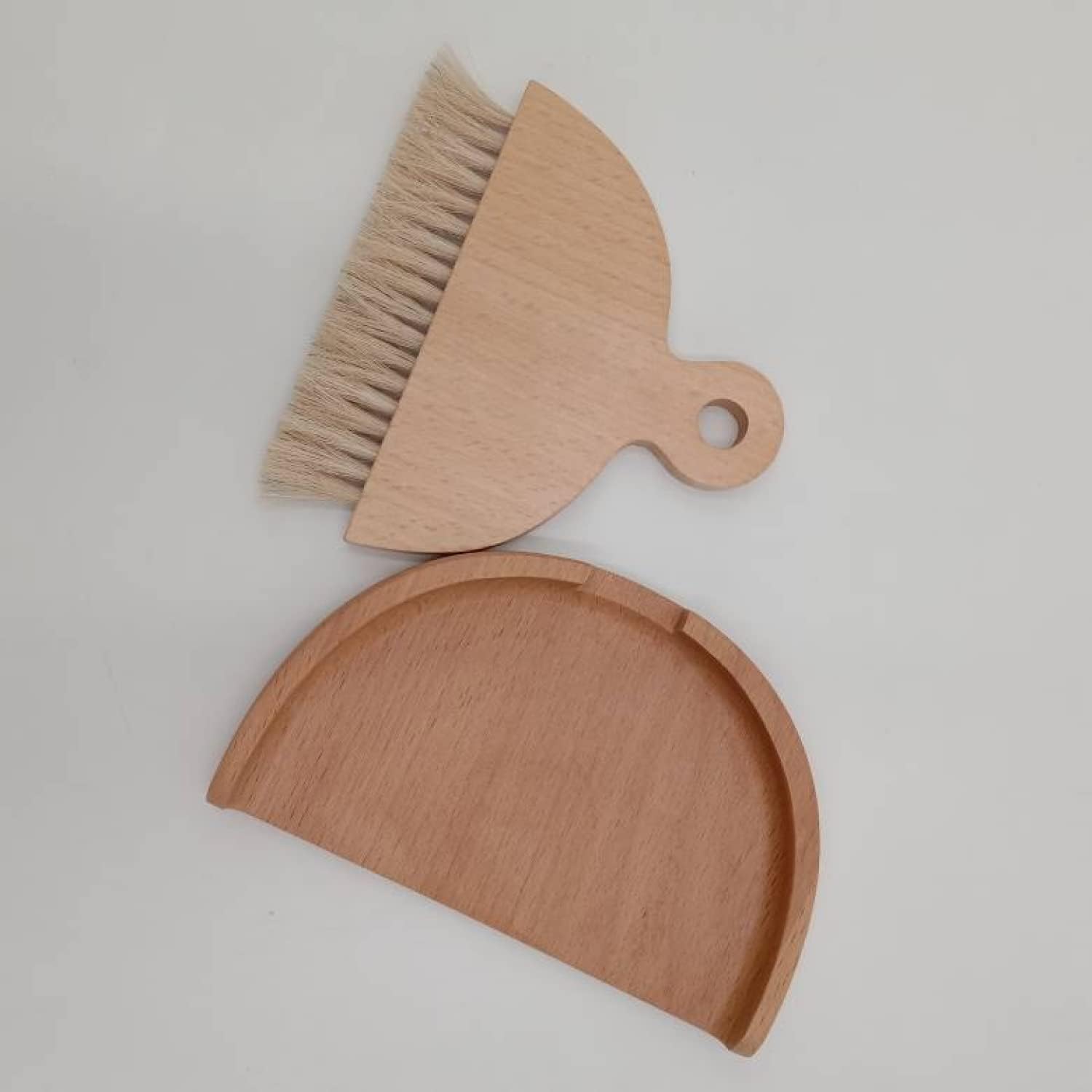 Amazon.com: Desktop Table Dustpan and Brush Set for Home - Portable ...