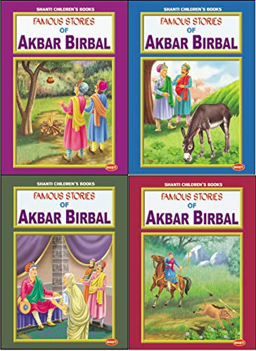 Buy Akbar birbal story books in english - Set of 4 story books Book ...