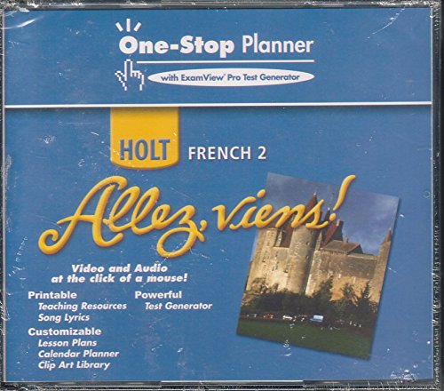 Allez, viens!, Level 2 - One-Stop Planner CD-ROM: John DeMado ...