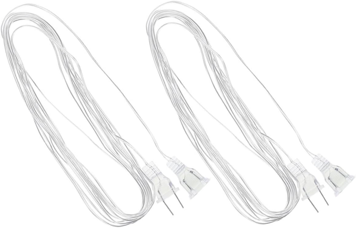 QUMIIRITY LED Light Extension Cord for String Lights 2pcs Plug-in Cable ...