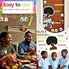 Amazon.com: Black History Month Bulletin Board Decoration Set 154Pcs ...