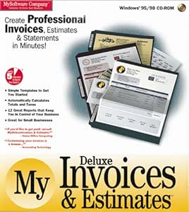 My Deluxe Invoices Estimates : Amazon.ca: Software