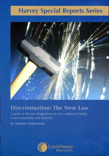 Discrimination: The New Law, a Guide to the New Regulations on Race ...