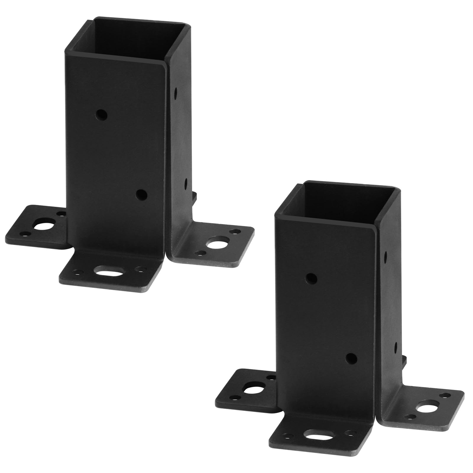 Snapklik.com : 4 Pcs 4x4,6x6,8x8 Adjustable Split Post Anchor Base, 8 ...