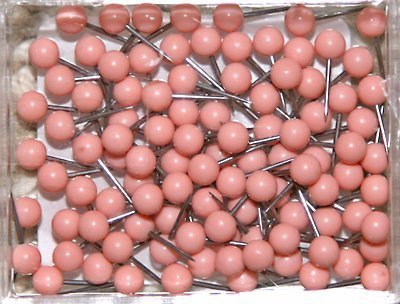 Moore 1/8 Inch Map Tacks - Pink : Amazon.in: Home & Kitchen